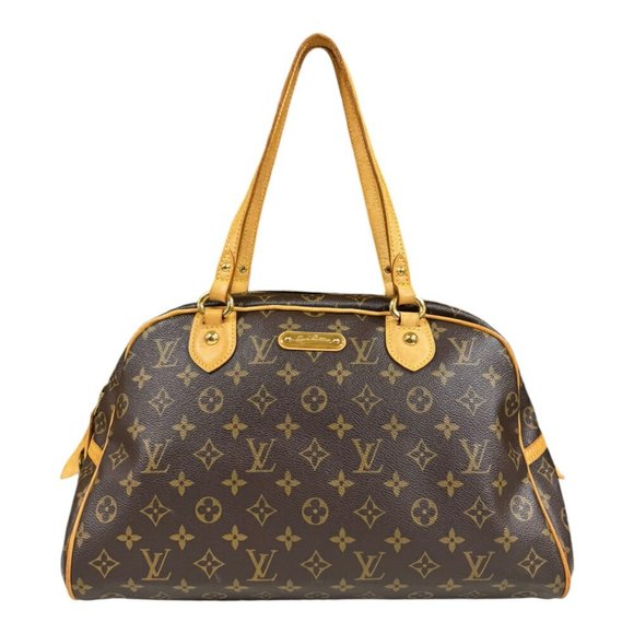 Louis Vuitton | Bags | Louis Vuitton Montorgueil Gm Monogram Shoulder Bag Canvas M95566 Brown ...